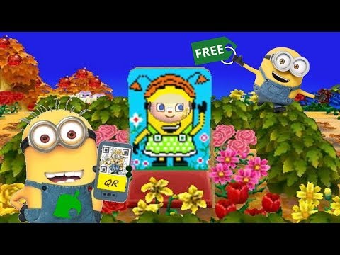 QR CODES ACNL MINION [Panneau Photo] - YouTube