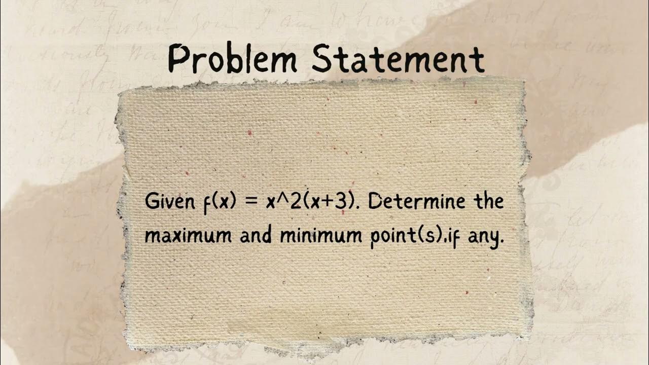 MAT 183 VIDEO ASSIGNMENT | APPLICATION OF DIFFERENTIATION - YouTube