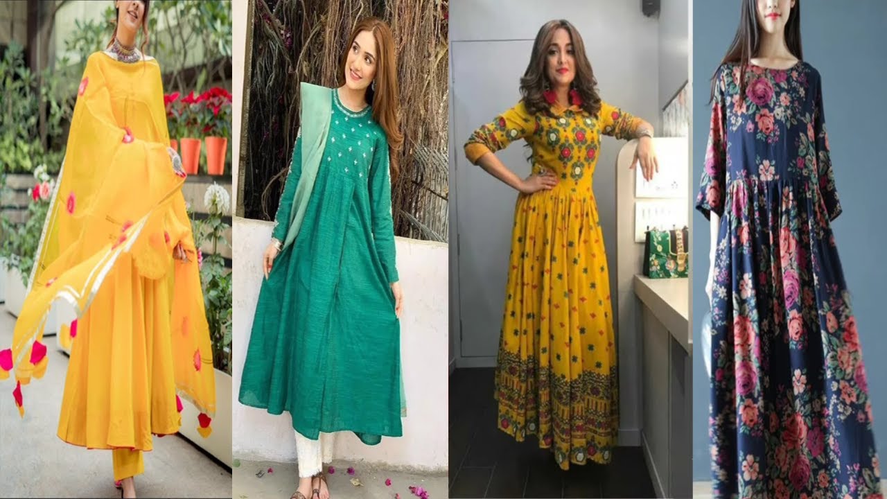 long frock designs new model || long frock designs || new long frock ...