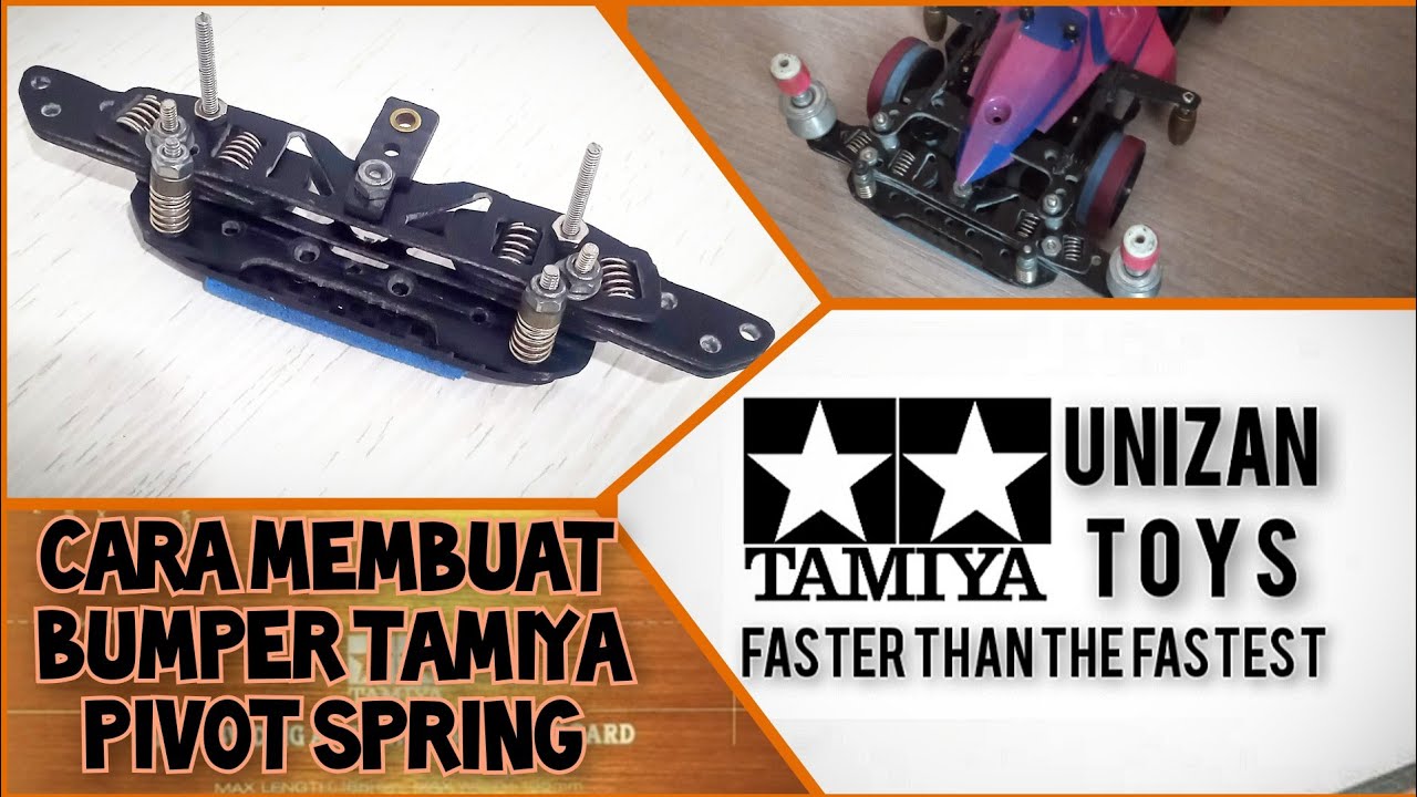 Cara membuat AT pivot spring Tamiya open class (tamiya STO) / how to ...