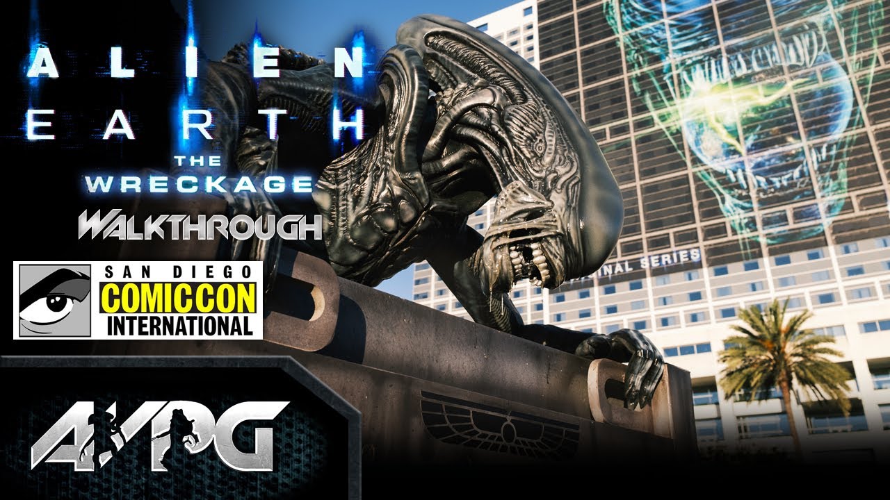Alien: Earth - Wreckage Site Walkthrough - San Diego Comic Con 2025 ...
