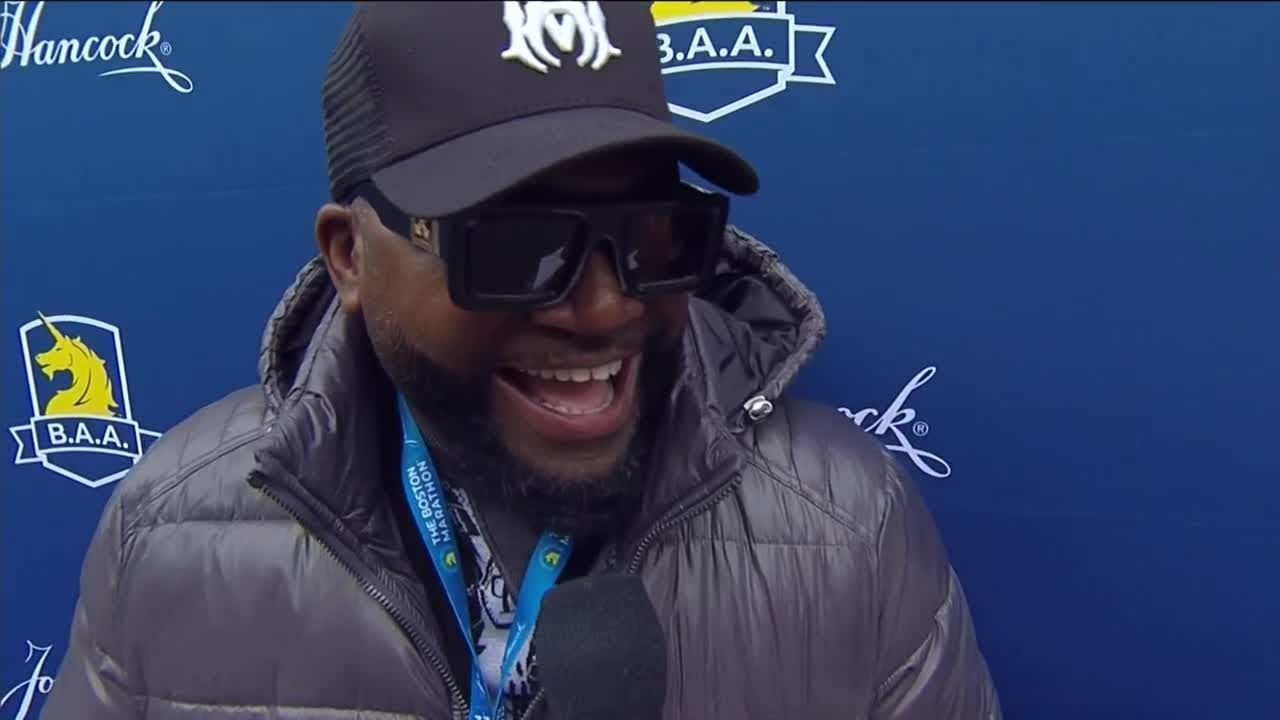 'Big Papi' David Ortiz describes energy at the starting line of the ...