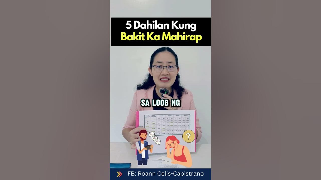 5 Dahilan Bakit Ka Mahirap - YouTube