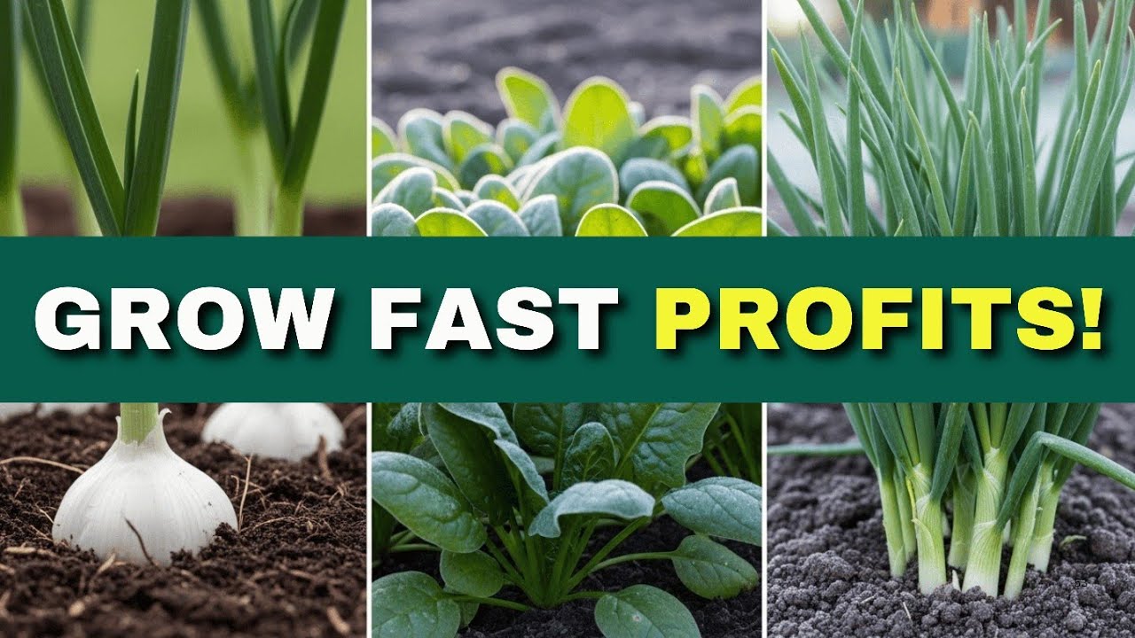🤯 Lazy Gardener's Gold: 7 Easy Profitable Crops to Plant THIS November ...