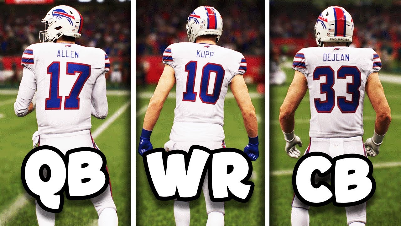 I Made a NFL Team with ALL White Players - YouTube