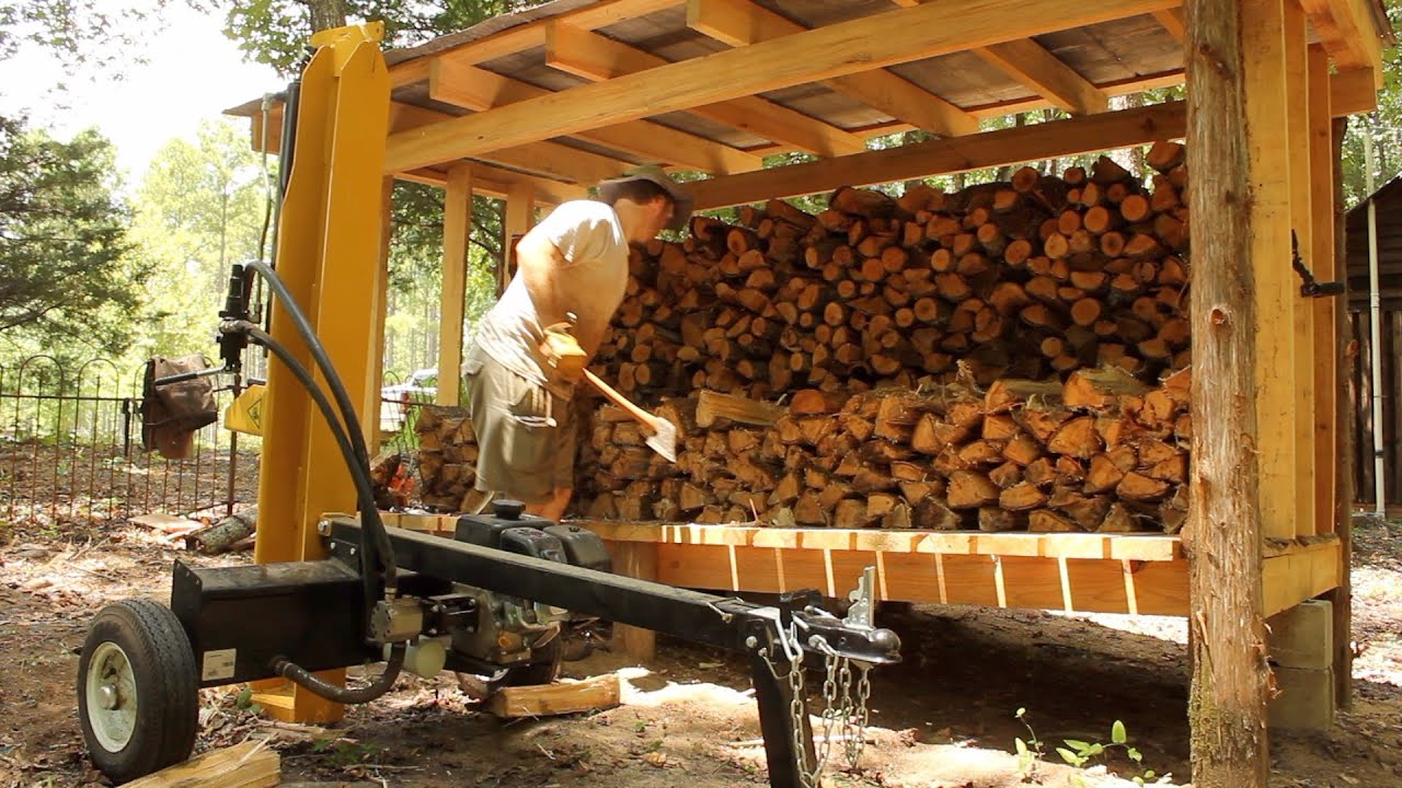 Homestead Firewood Production - YouTube