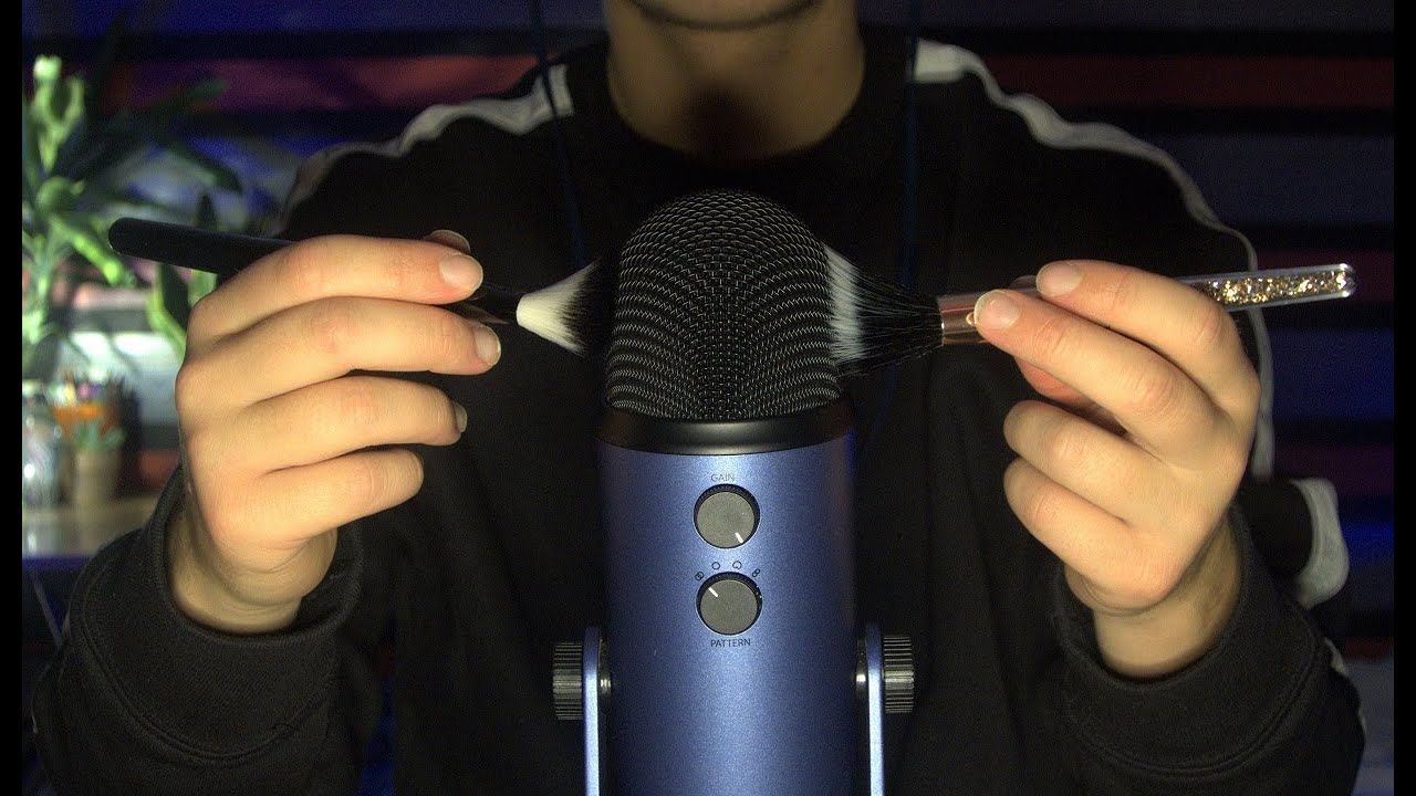 Mic Brushing and Tapping ASMR (overlap) - YouTube