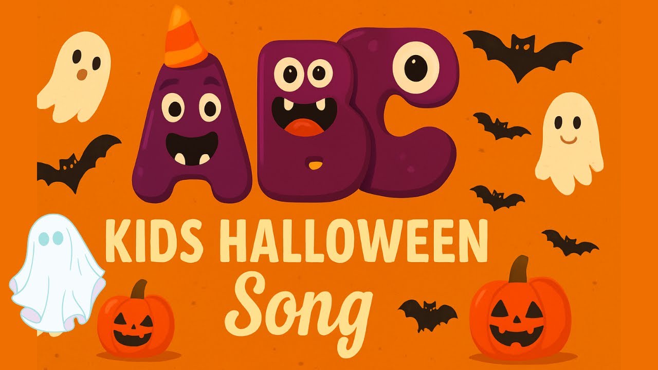 🎃 Spooky Friends Teach ABCs! 👻 Fun Halloween Alphabet Phonics Song for ...