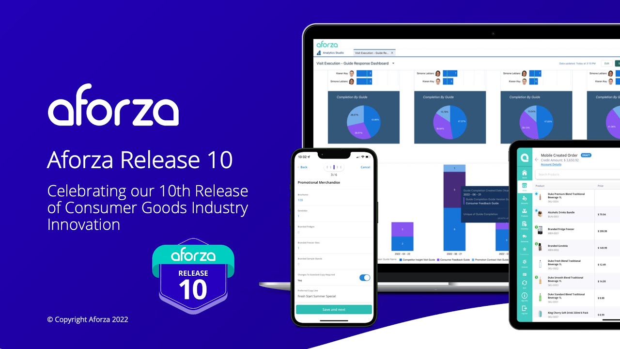 Aforza Release 10 Showcase (Summer 22) - YouTube