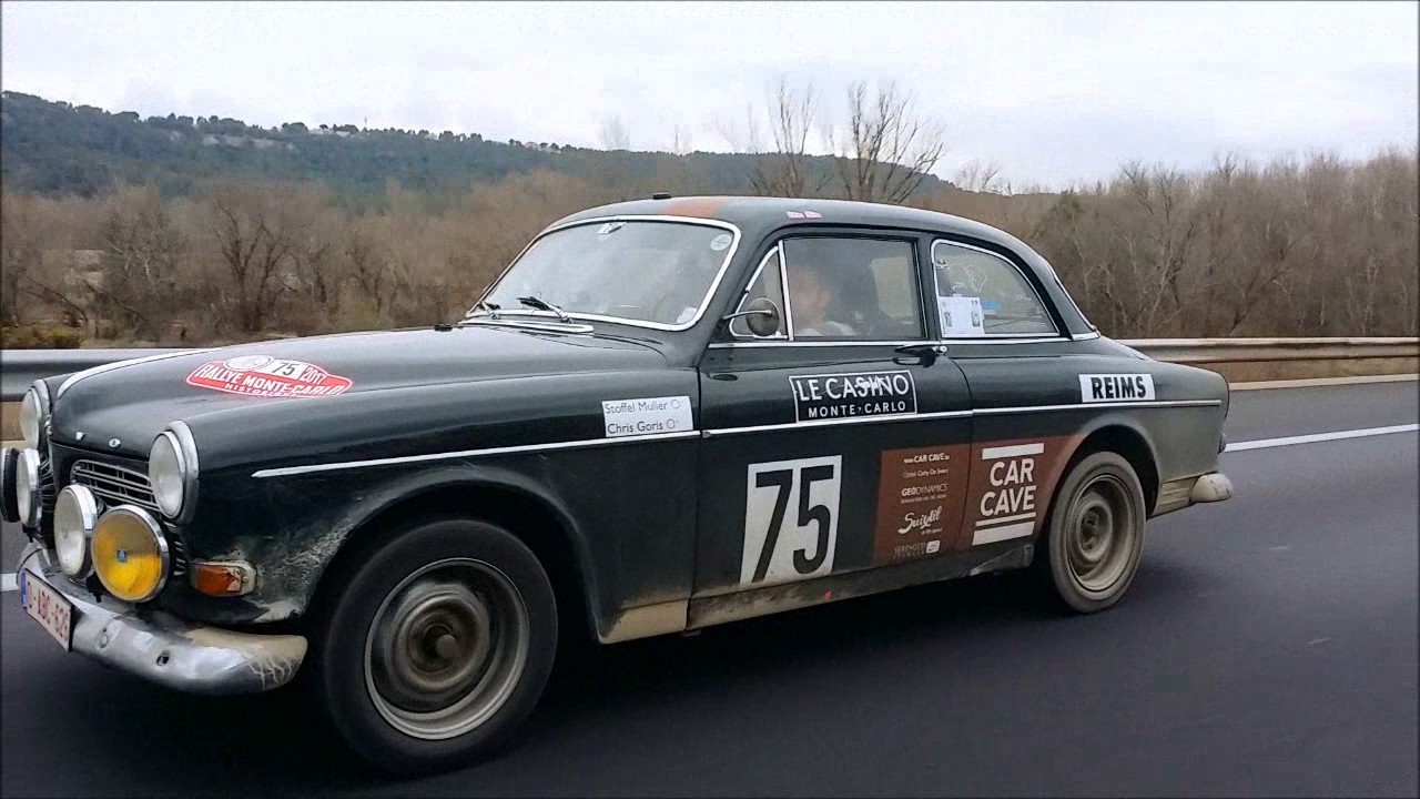 Volvo 123GT Rallye Monte Carlo Historique - YouTube