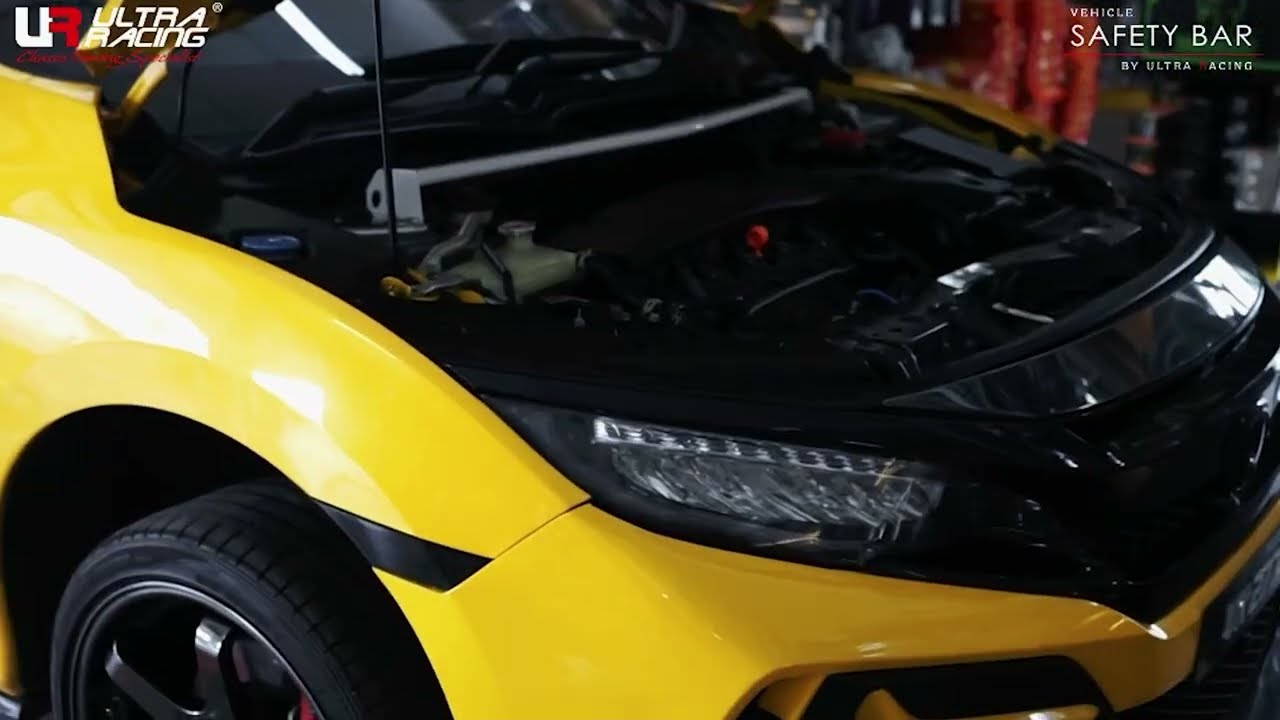 Ultra Racing | Honda Civic FC Stabilizer Bar - YouTube