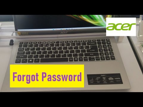 How To Recover Lost Password Acer Laptop