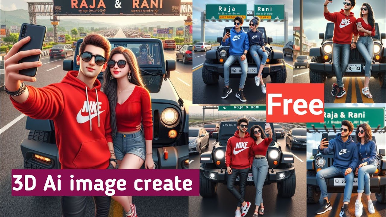 Create 3D Ai Couples Selfie Image creator 2024 |Couples Selfie | bing ...