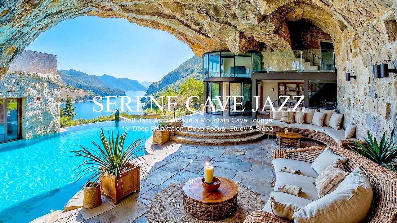 Serene Cave Jazz | Long Play Soft Jazz in Nature’s Hidden Lounge - YouTube