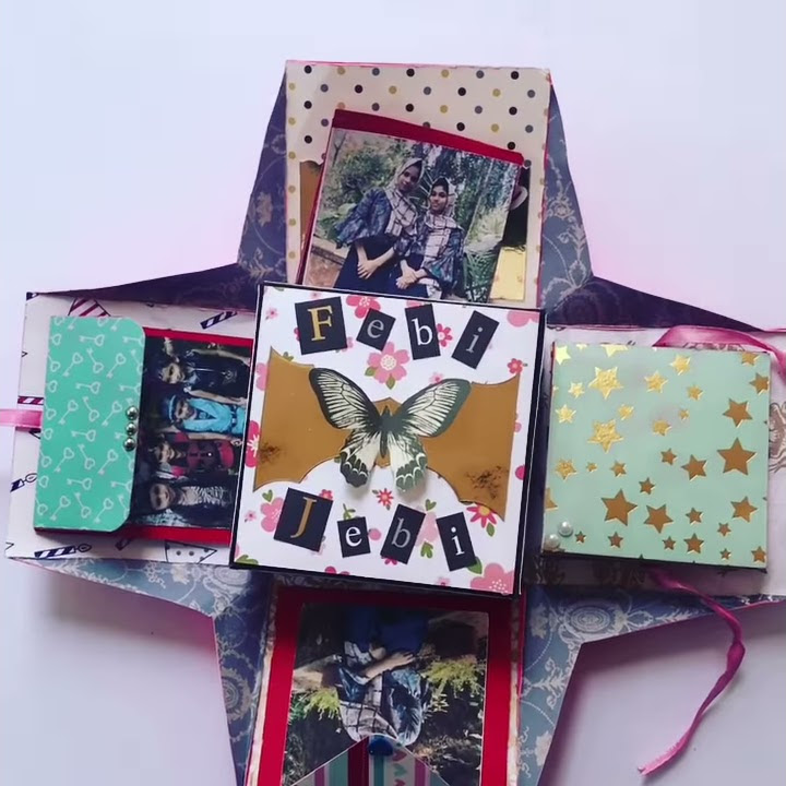 SIMPLE EXPLOSION BOX DESIGN - YouTube