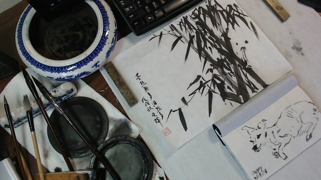 Henry Li Live: Study the Simple and Clear Bamboo Painting Manual(5 ...