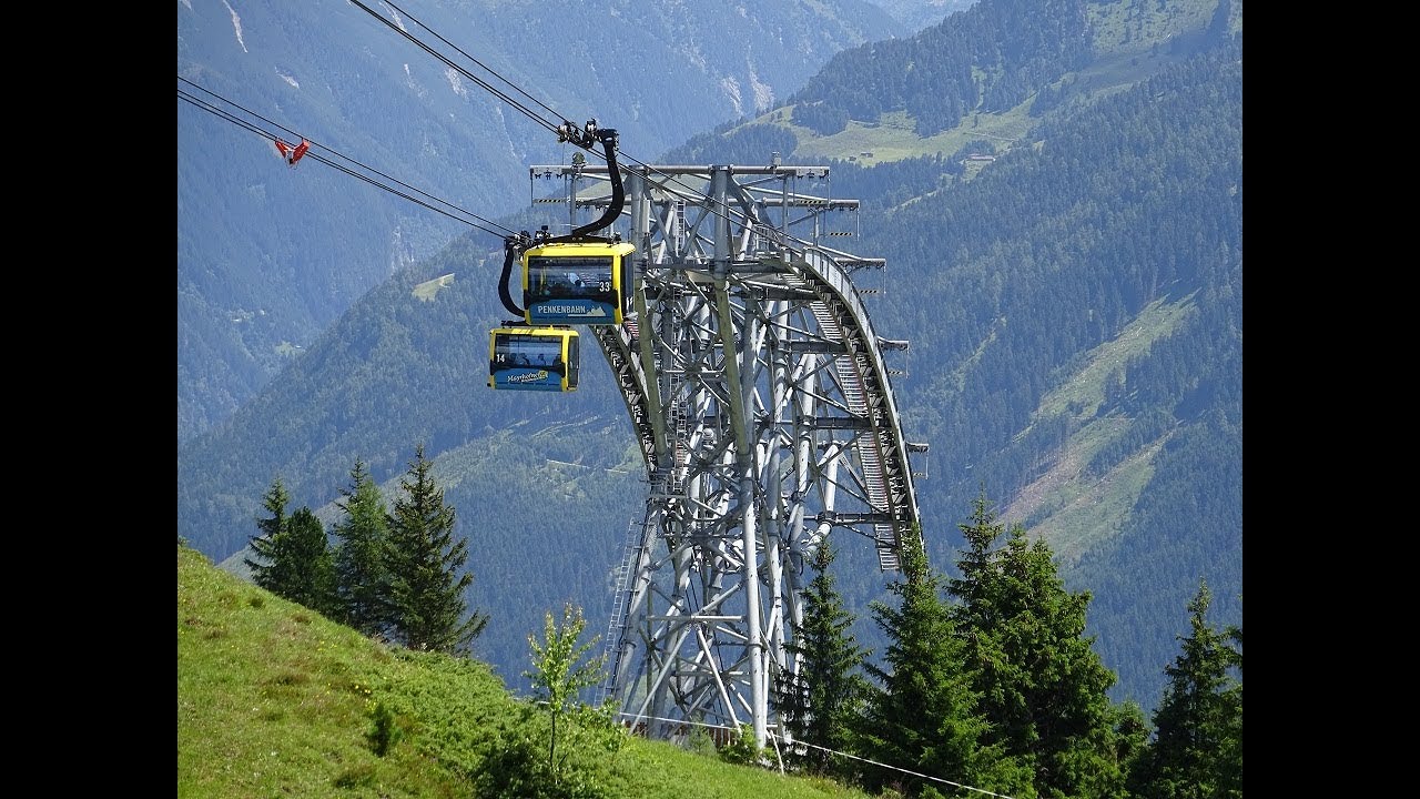 Penkenbahn Mayrhofen Talfahrt - YouTube