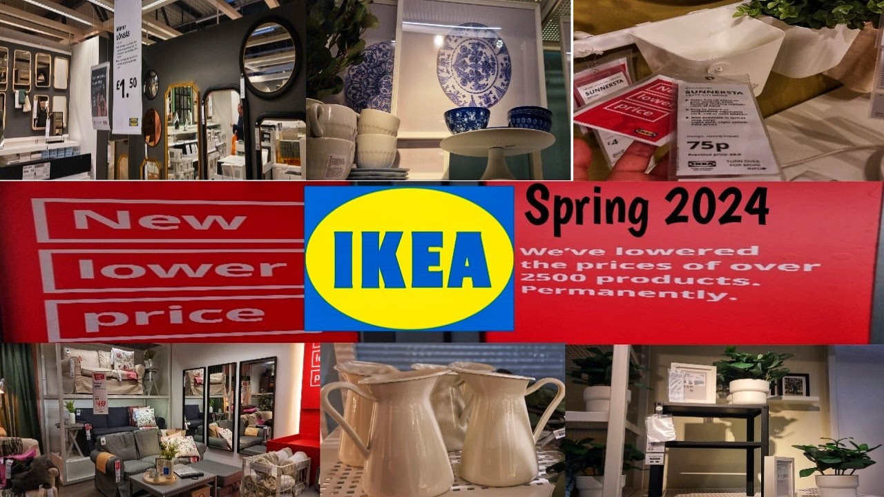 Part#1 Latest New lower Prices at IkEA | SPRING 2024 | New Products ...