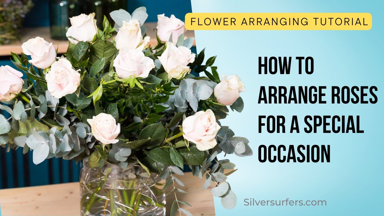 Florist Kim Shaw shows you how to get the wow factor with Roses - YouTube