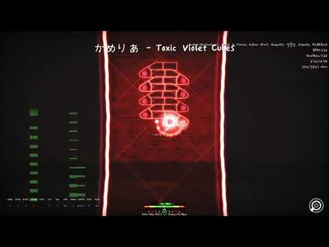 【ADOFAI Custom】"かめりあ - Toxic Violet Cubes" (Map by Team 4%) Normal Clear! - YouTube
