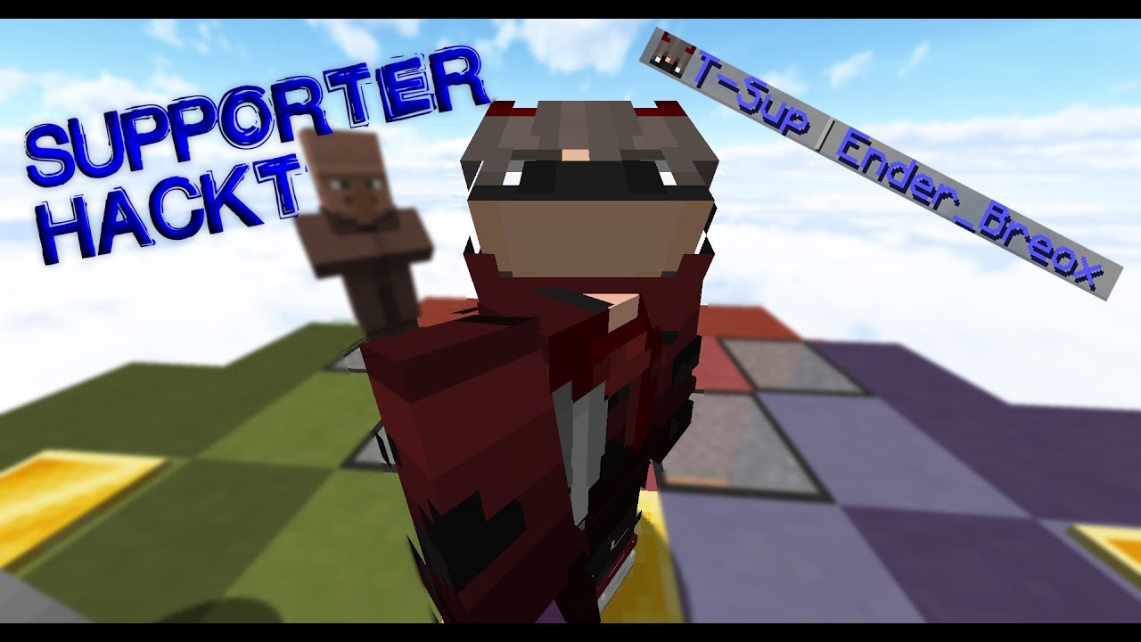SUPPORTER HACKT!?!? ☆ Minecraft KnockIt - YouTube