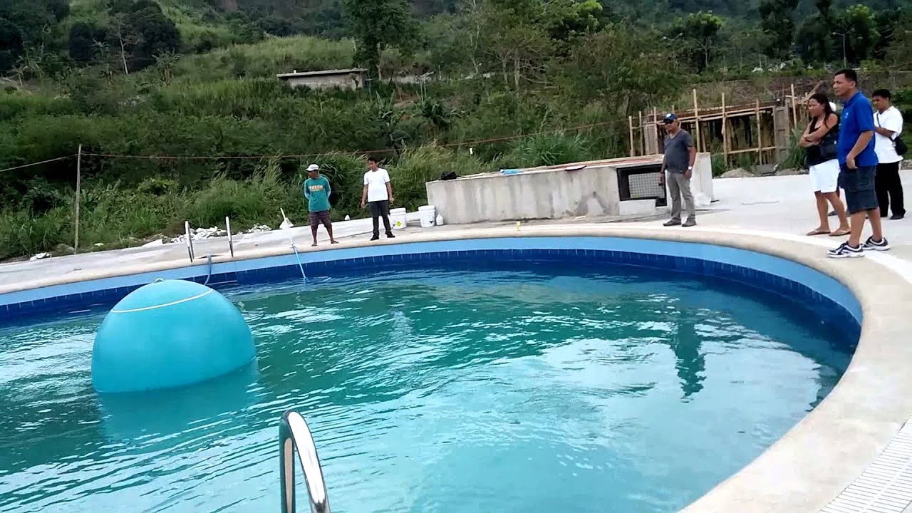 Waveball in Tarlac Ryzabeth Pool Construction - YouTube