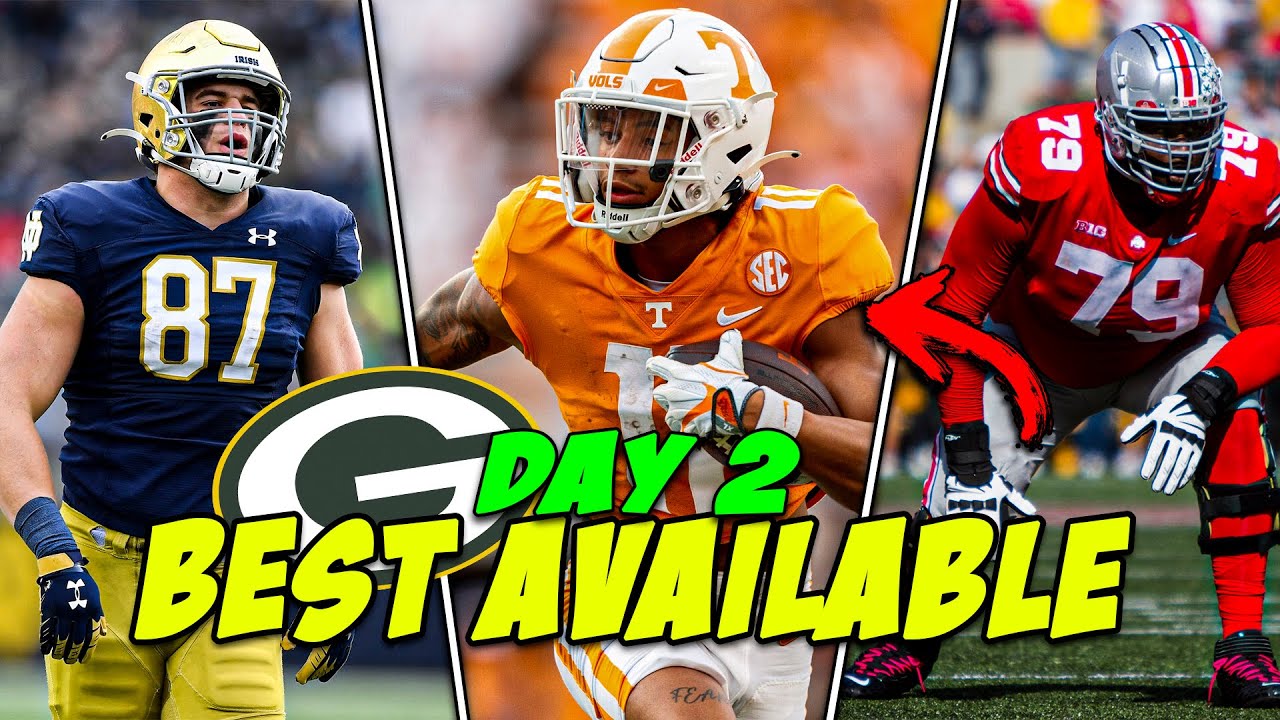 Best Available Players for the Packers in DAY 2 of the NFL Draft! - YouTube