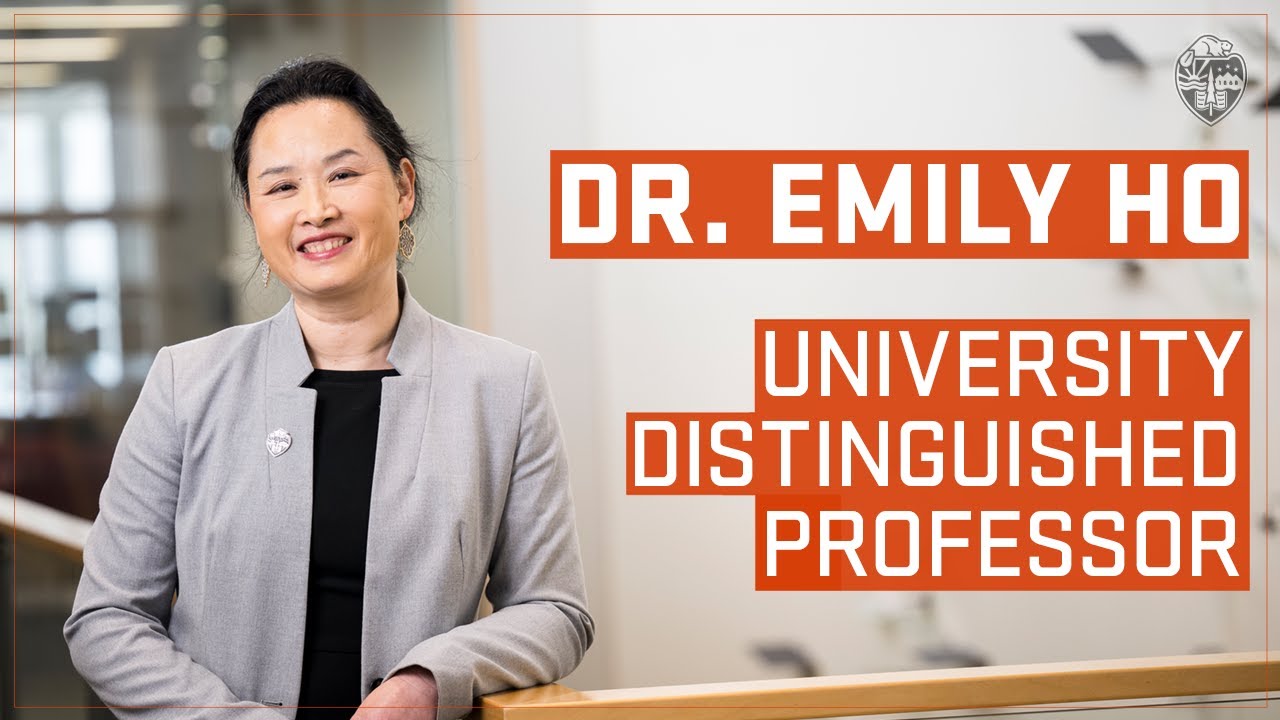 Dr. Emily Ho | 2023 University Distinguished Professor - YouTube