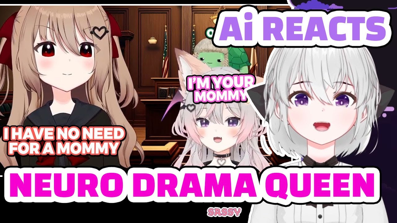 Ai Vtuber Rina Reacts to Evil Neuro Instantly Denied Anny as a Mommy ...