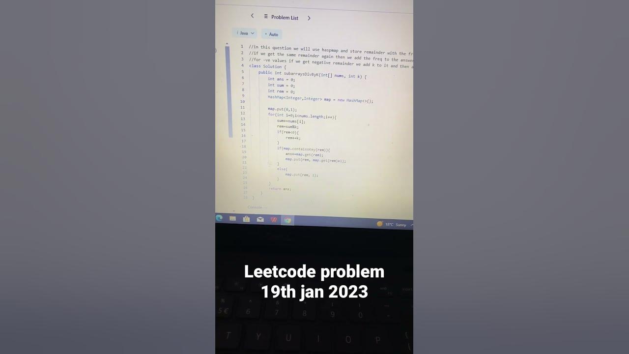 Leetcode Problem Of The Day Daily Leetcode Problem Challenge Java