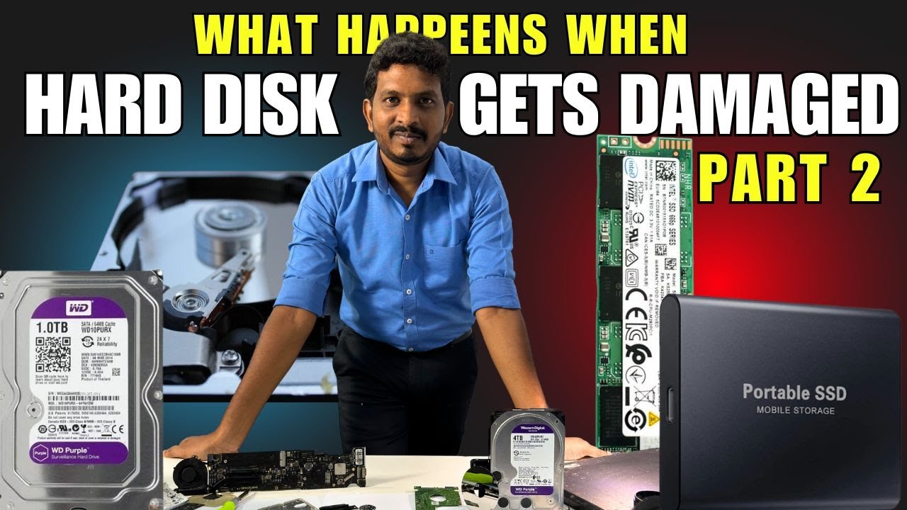 What happens inside the Hard disk when it gets Damaged🔥 | Part 2 ...