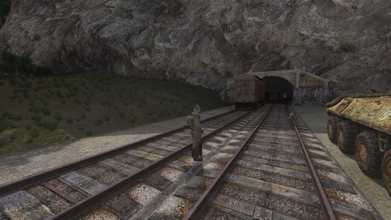 Stalker AREA | Secret Tunnel in Garbage - YouTube