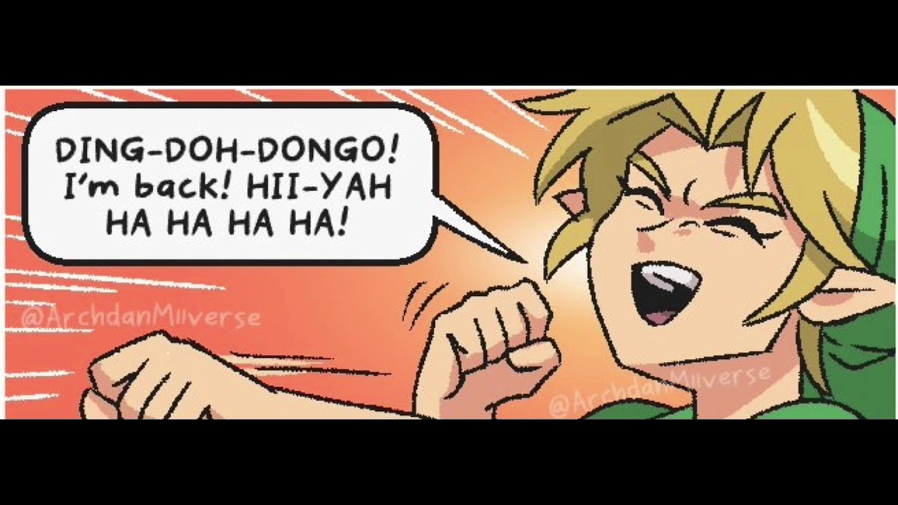 Young Link Invite story pt.2 By @ArchdanMiiverse AKA Lonely Roy Comics ...