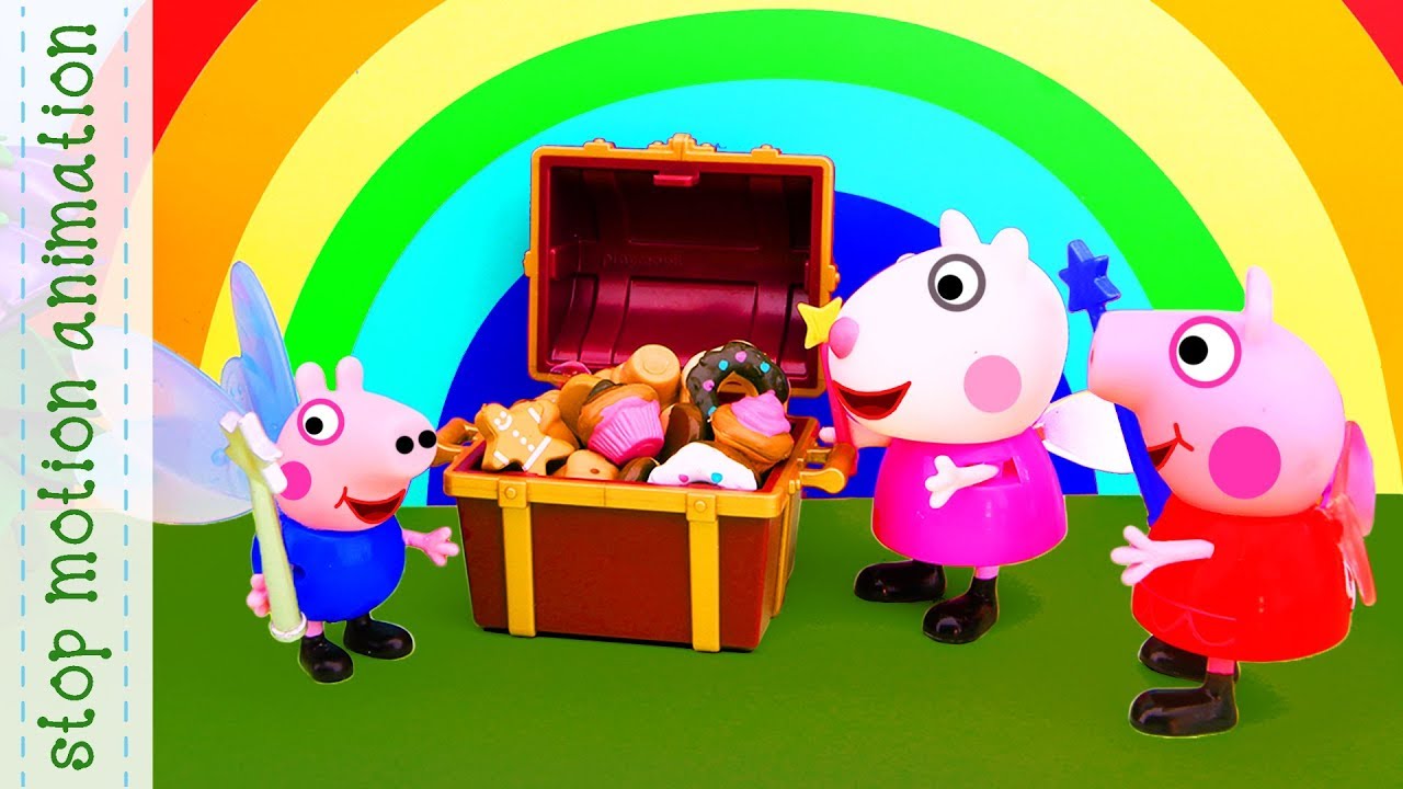 Peppa's fairy dream. Peppa Pig toys Stop motion animation. New episodes ...
