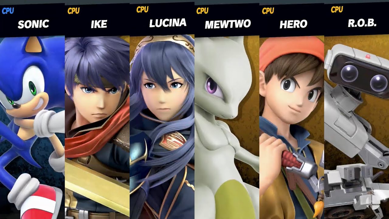 Super Smash Bros. Ultimate - Sonic vs Randoms (Stamina Battle) - YouTube