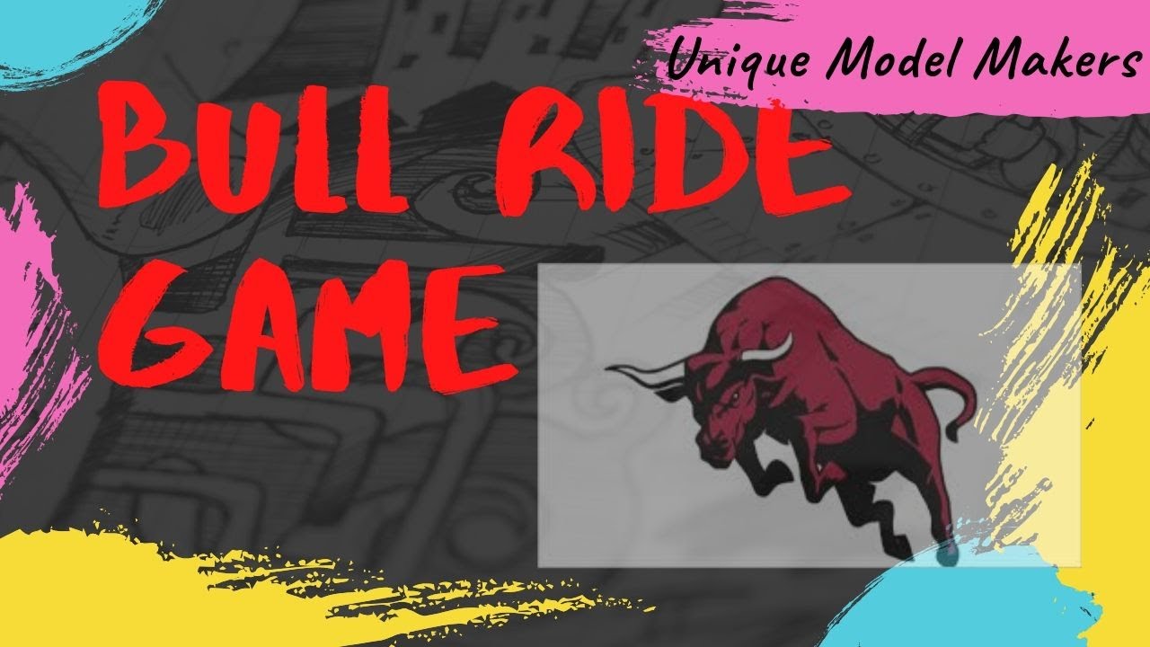 Mechanical Bull Ride Game, Unique Model Makers - YouTube