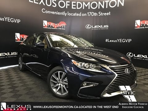 Blue 2017 Lexus ES 300h Touring Package Walkaround Review South ...