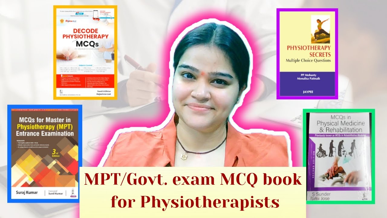 💥👩‍⚕️Best MCQ books for physiotherapy entrance/competitive examinations ...