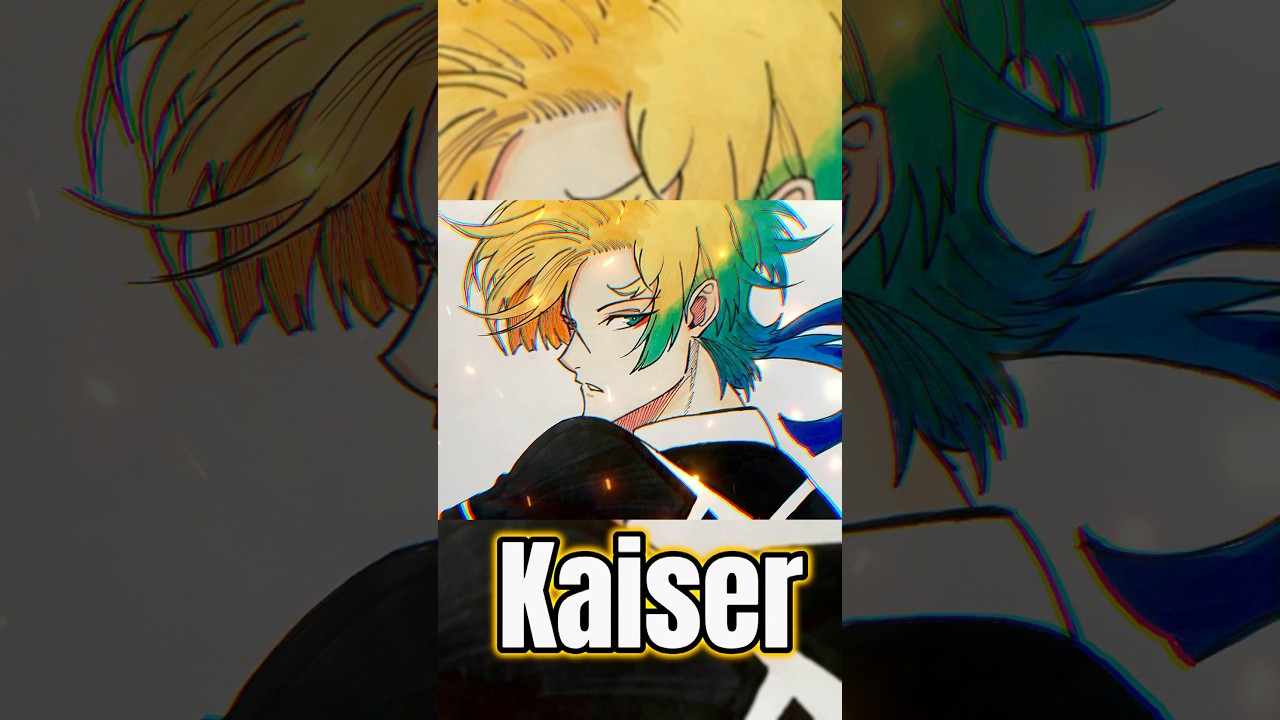 Cách Vẽ Góc Nghiêng của nhân vật Kaiser Bluelock #drawing #animeart # ...