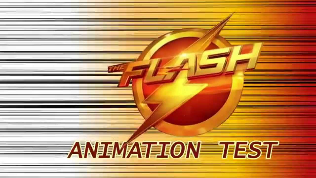 The Flash Run Cycle Animation Test - YouTube