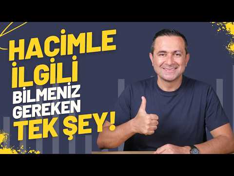 Borsalarda Hacimle İlgili Tek Bir Derse İhtiyacınız Varsa, O Ders, Bu Ders 🎯