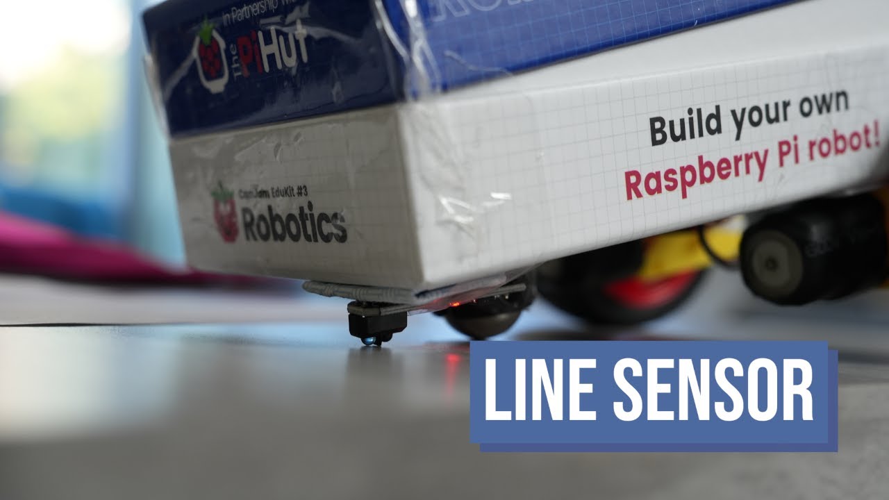 #5 Testing the Line Sensor | CamJam EduKit #3 Robot Kit - YouTube