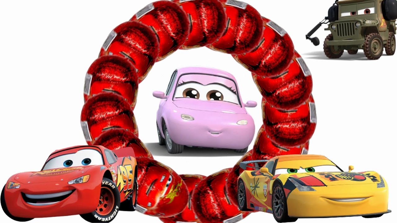 Kinder Surprise Eggs Disney Cars Toys Mini modelle Surprise Eggs - YouTube
