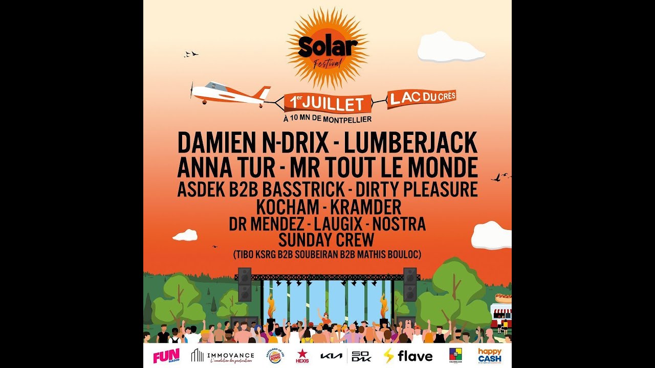 DAMIEN N-DRIX @ SOLAR FESTIVAL - 01 07 2023 cs - YouTube