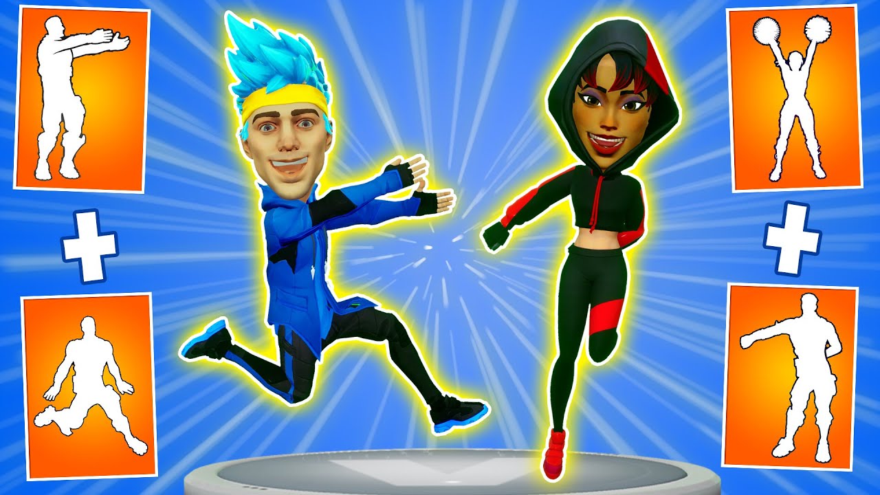 Best Fortnite Mix Dance compilation for Emote Royale Contest. Leapin ...