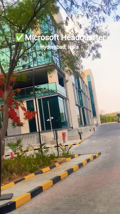 Microsoft Headquarters Hyd, India #srajan #microsoft #microsoftlife #microsoftoffice @Microsoft ...