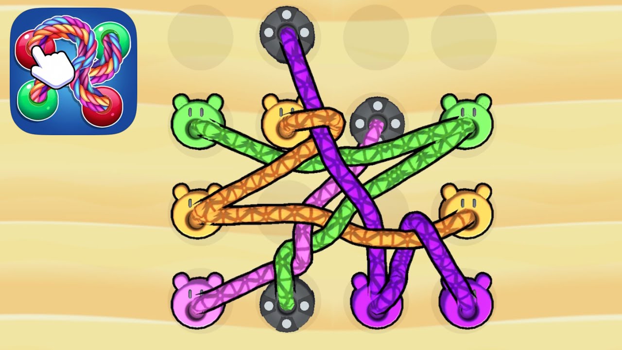 Twisted Tangle - All Levels Gameplay Android, iOS - YouTube