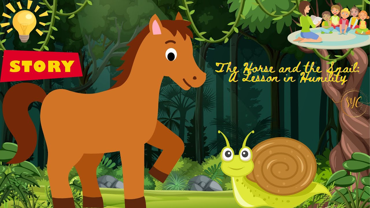 The Horse and the Snail A Lesson in Humility|Moral Story #stories # ...