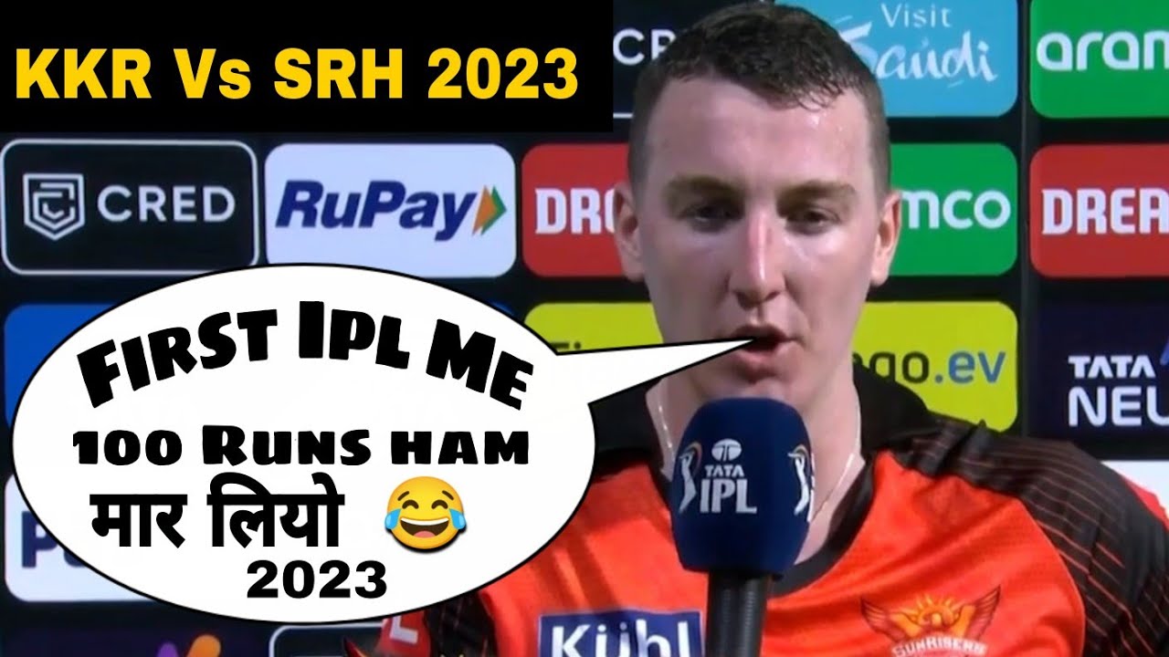 First Ipl Century 2023 Harry Brook Batting IPL 2023 ️‍🔥😂| KKR Vs SRH ...