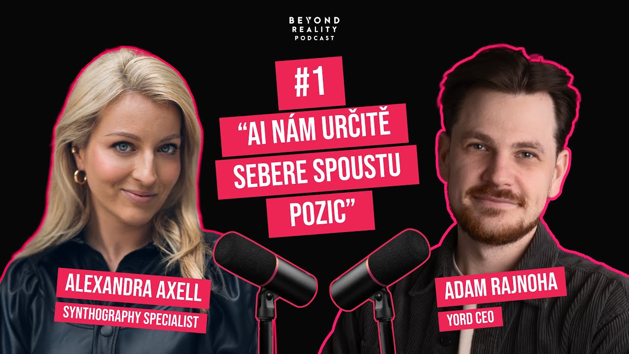 #01 Alexandra Axell: AI nám určitě sebere spoustu pozic - YouTube